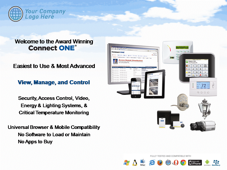 Connect ONE Cloud-Hosted Multi-Site Security System Management - By ...